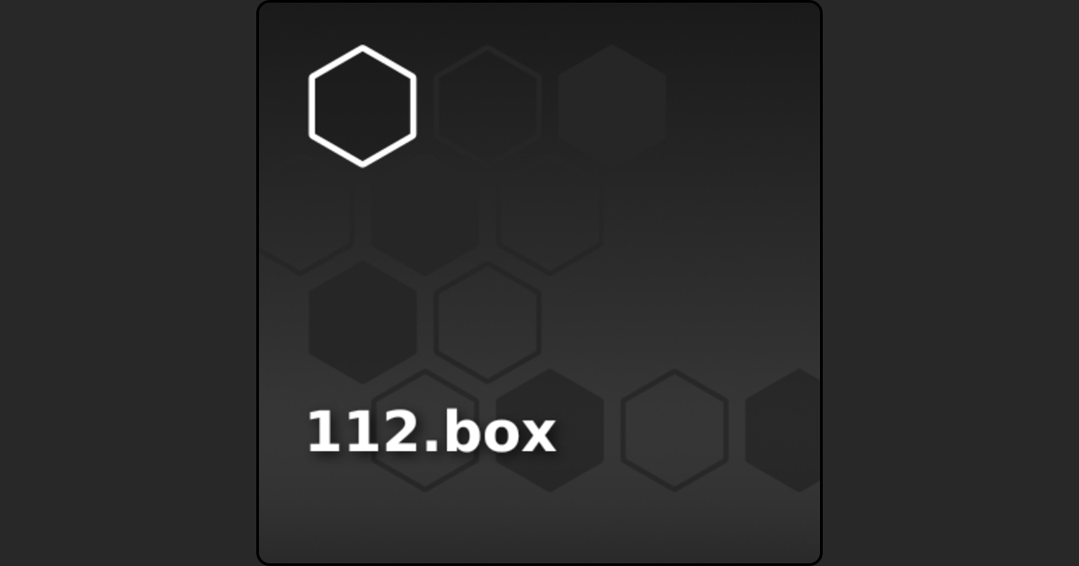 112.box - Profile | .box